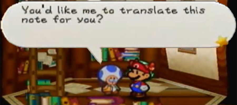 Paper Mario’s Russ T. Isn’t Truss T.! - Lost in Localization